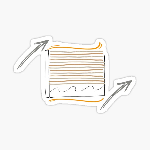 "Complicated but its have message" Sticker by weirdandstrange | Redbubble