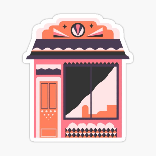 "small shop" Sticker by Arrow-Widow7 | Redbubble