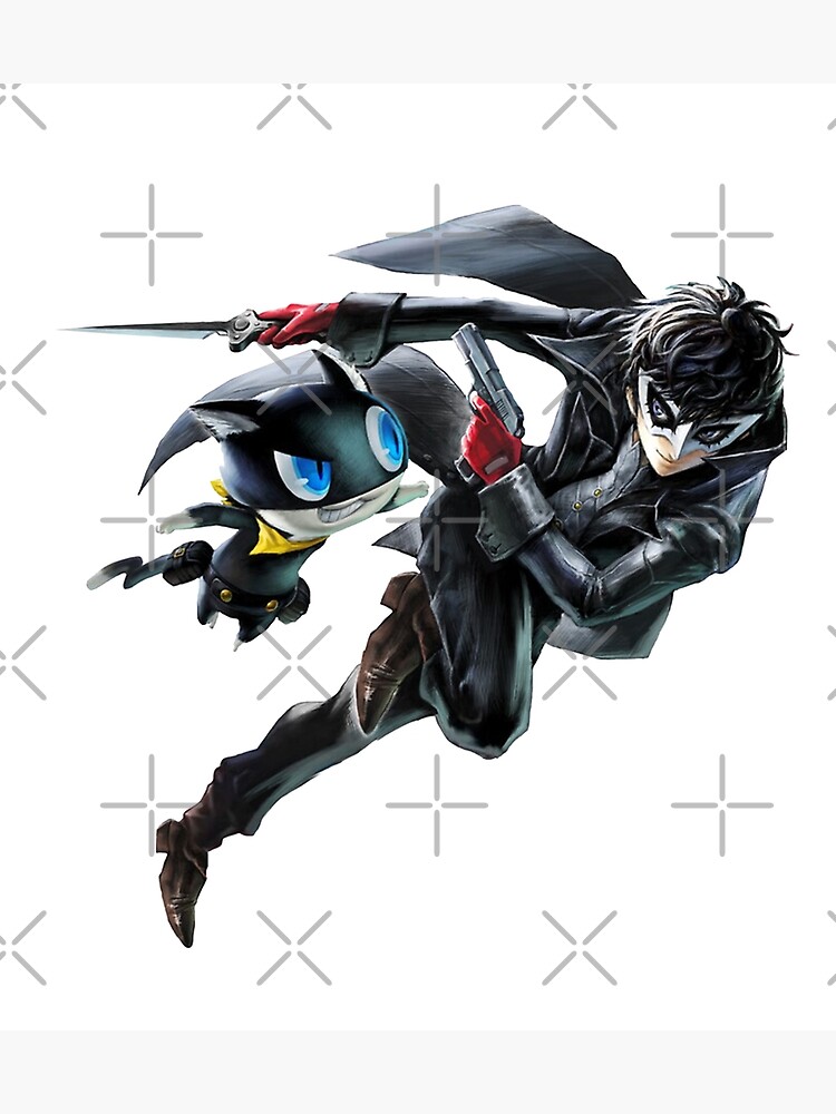"Morgana and Joker - Persona 5 Sticker " Poster for Sale by Azzer-TM ...