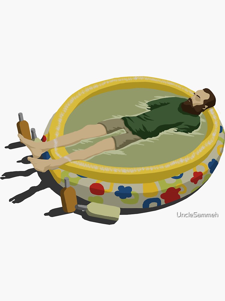 "The Last Man on Earth - Margarita Pool" Sticker for Sale by ...