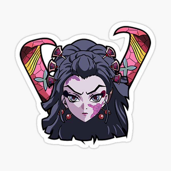 "Daki Demon Slayer " Sticker by sugoishrimp | Redbubble