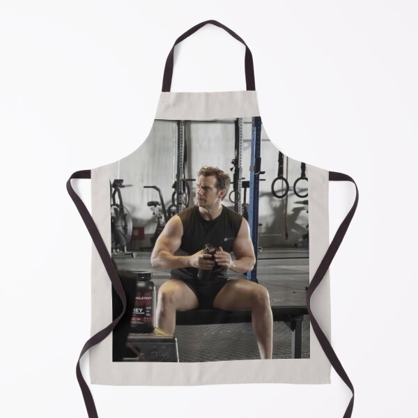 Aprons Cleaning Supplies Henry Cavill Face Apron-My Favorite Artist,All ...