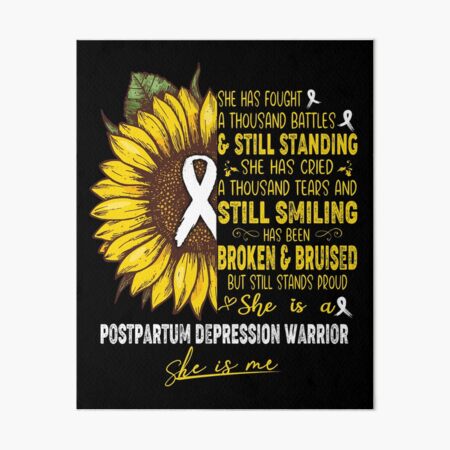 "Postpartum Depression Awareness - She is A Postpartum Depression ...