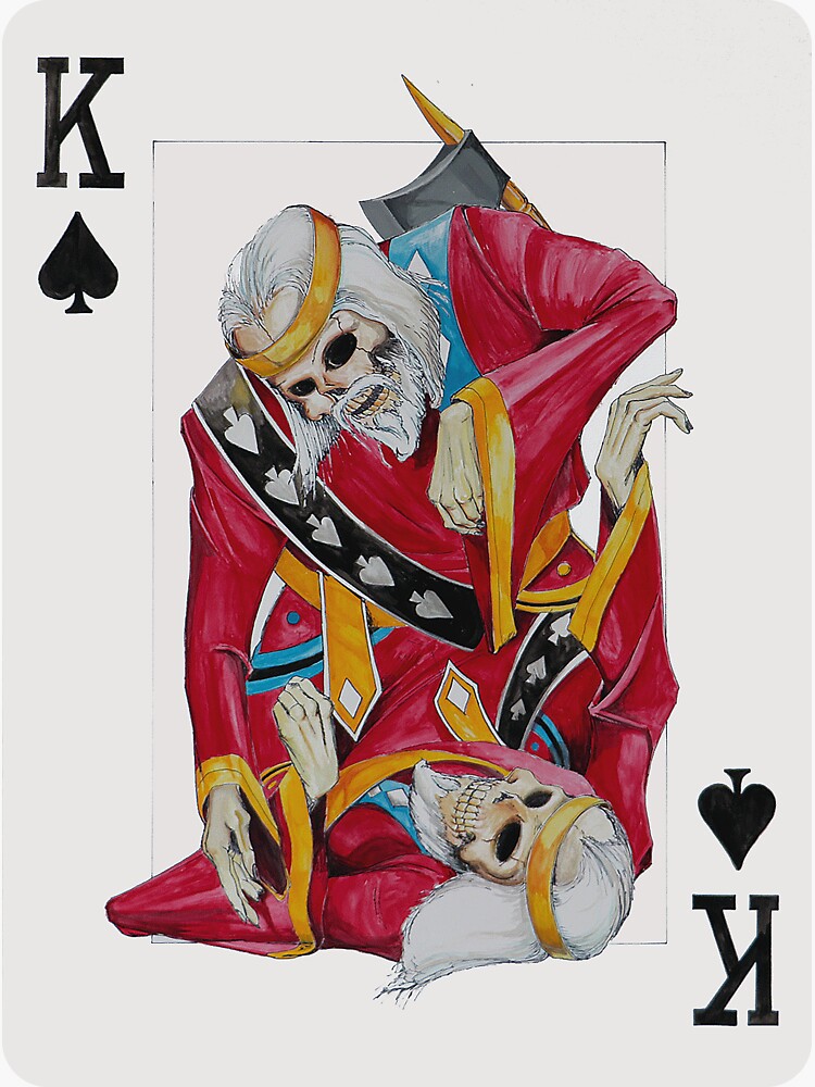 "King Maker Playing Card" Sticker for Sale by Smashing-Design | Redbubble