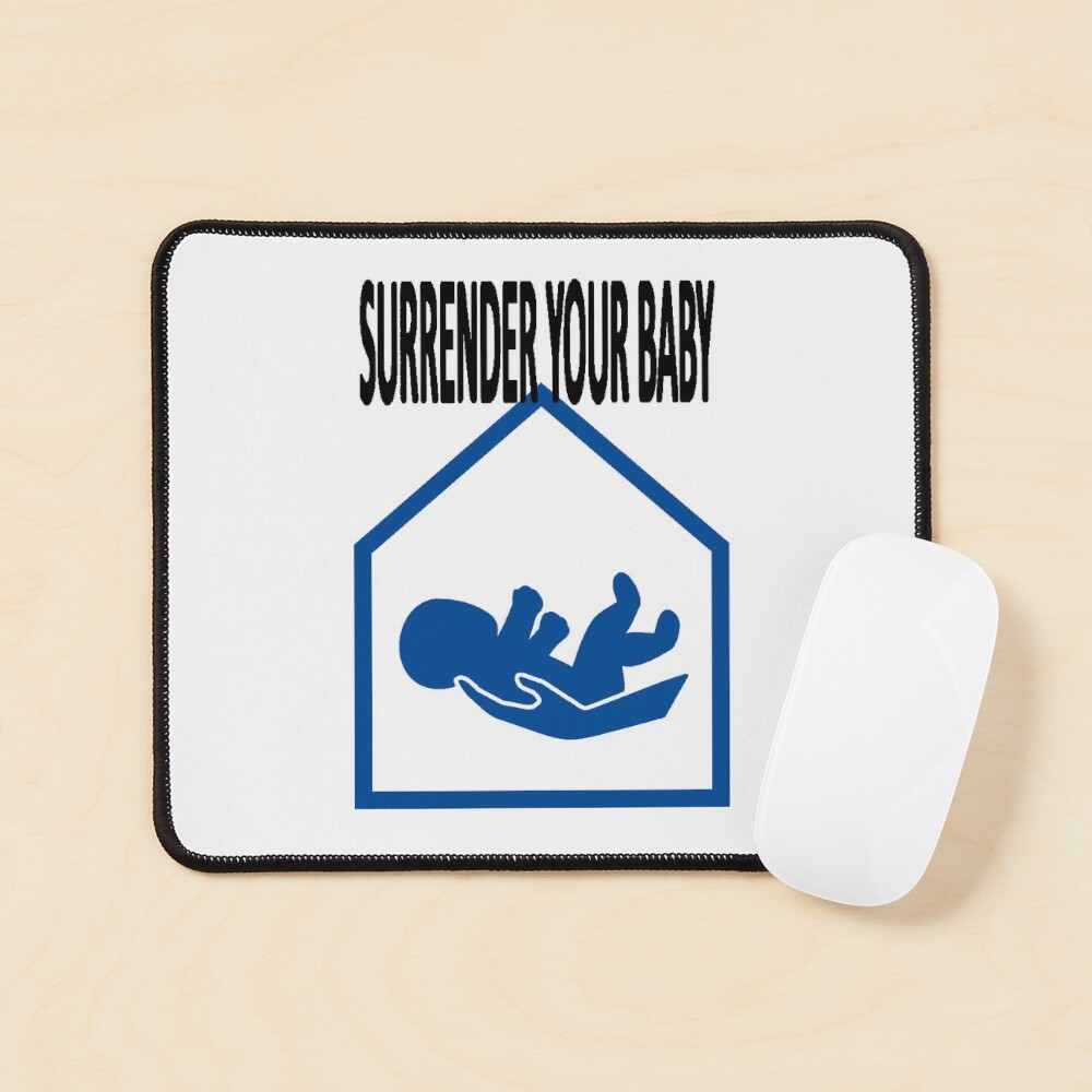 "SURRENDER YOUR BABY" Sticker for Sale by hhoop | Redbubble
