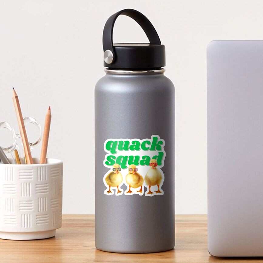 "quack squad ducklings " Sticker by LaurenPittaway | Redbubble