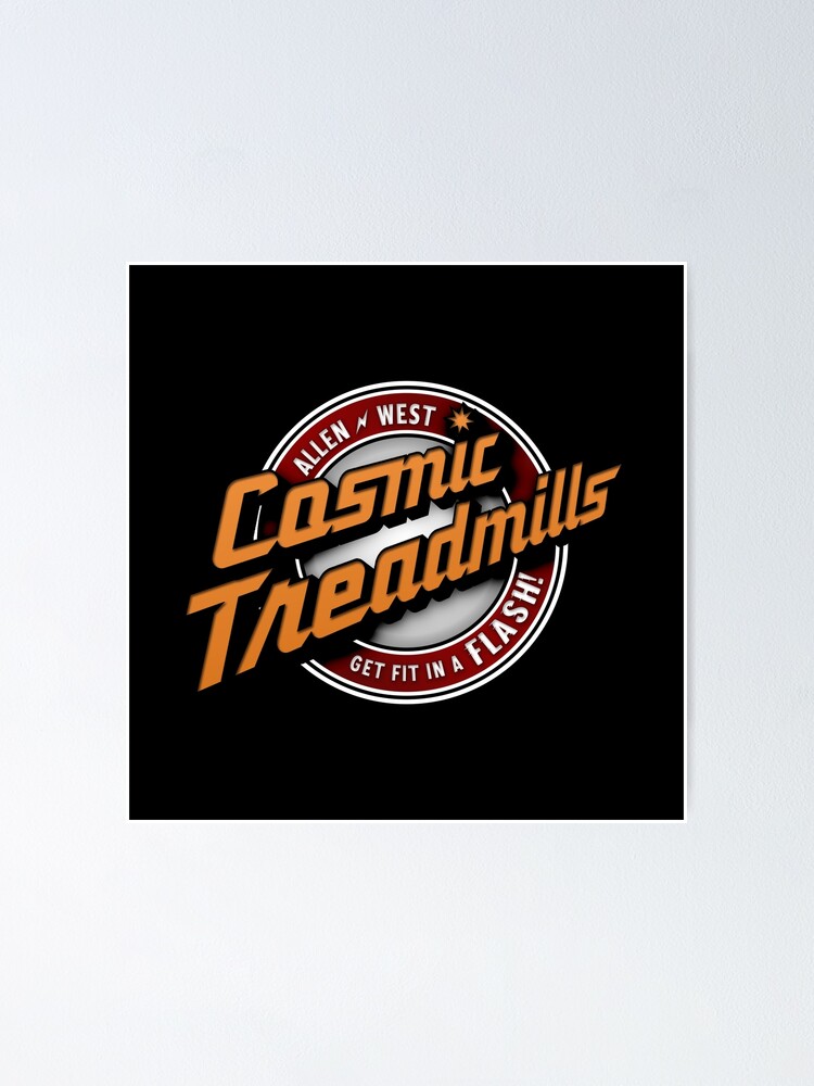 "Cosmic Treadmill (Color)" Poster for Sale by tuffacton | Redbubble