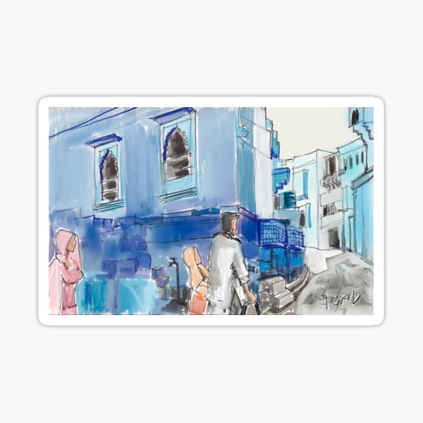 "Rajasthan " Sticker by Sukhpalgrewal | Redbubble
