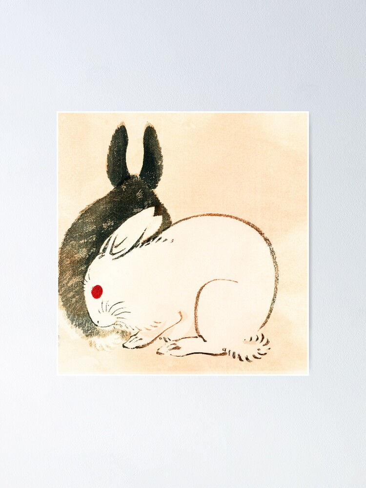 "Rabbits" Poster for Sale by DucaX | Redbubble