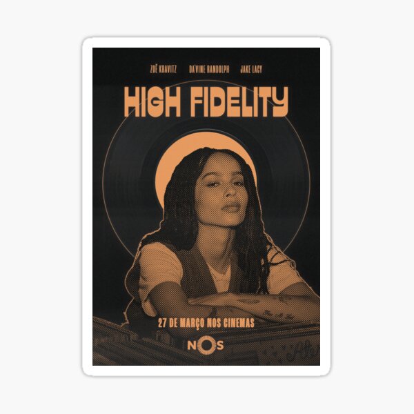 "high fidelity movie" Sticker by jenningsron | Redbubble