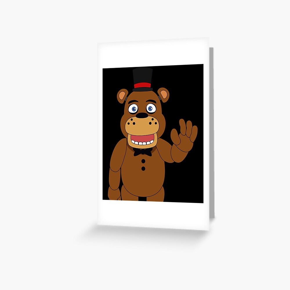 "Five Nights At Freddys - Freddy Fazbear" Greeting Card by ...