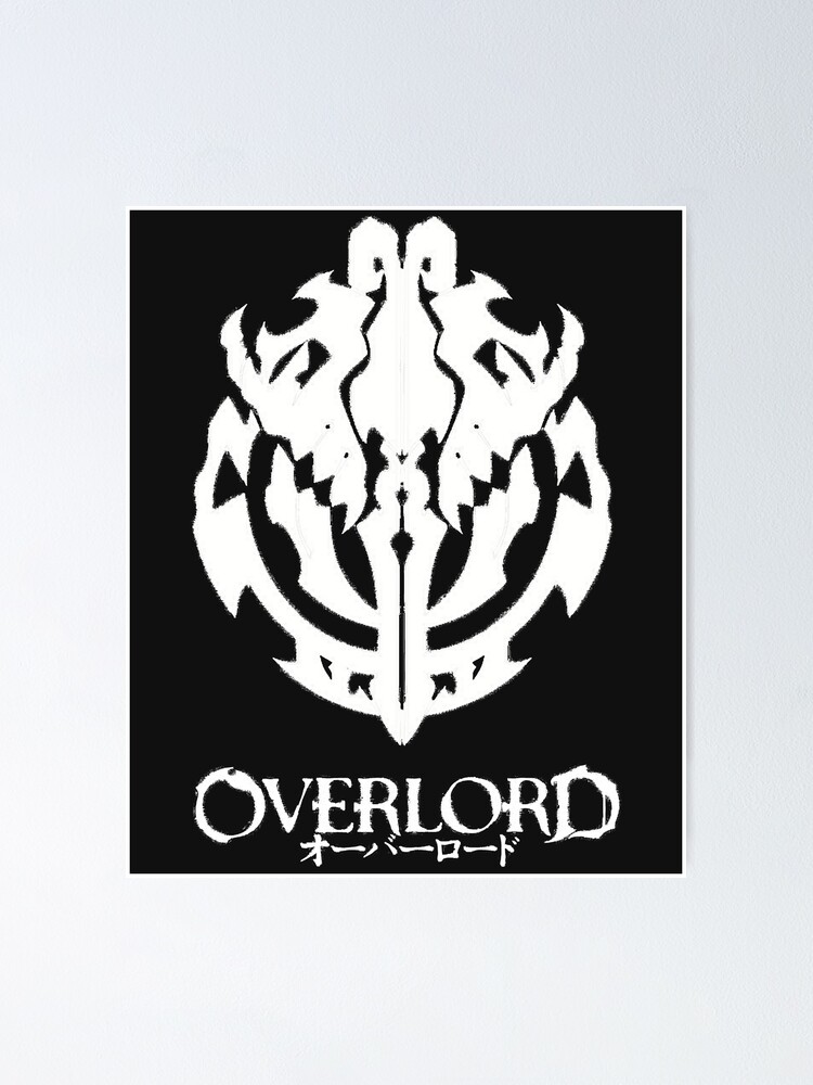 "Overlord anime guild emblem ainz ooal gown classic t shirt" Poster for ...