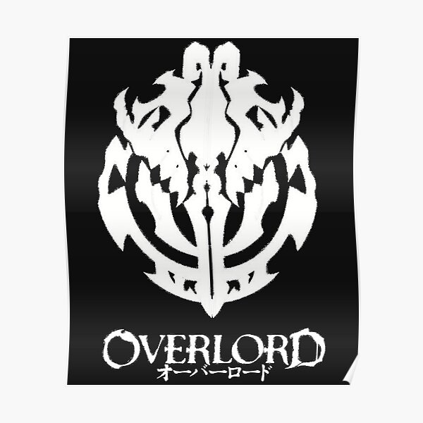 "Overlord anime guild emblem ainz ooal gown classic t shirt" Poster for ...