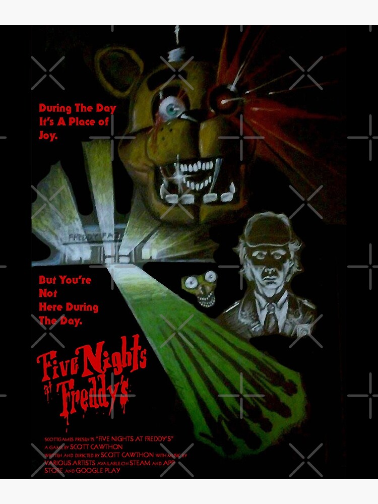 "Five Nights At Freddys People Call Me Games" Poster for Sale by ...