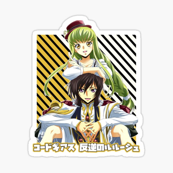 Code Geass Lelouch Sticker By Freyasharp Redbubble