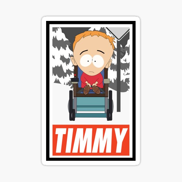 "South Park Timmy Slim Fit Women Unisex Basic Novelty Hot Idea" Sticker ...