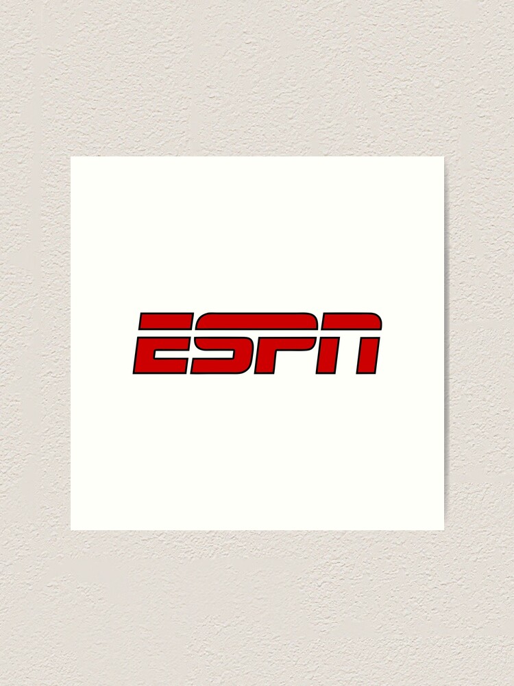 " ESPN - LOGO" Art Print for Sale by MichaelMartin89 | Redbubble