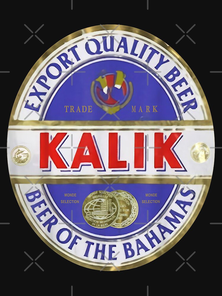 "Kalik - Drink Beer Logo" T-shirt for Sale by FOIF | Redbubble | kalik ...