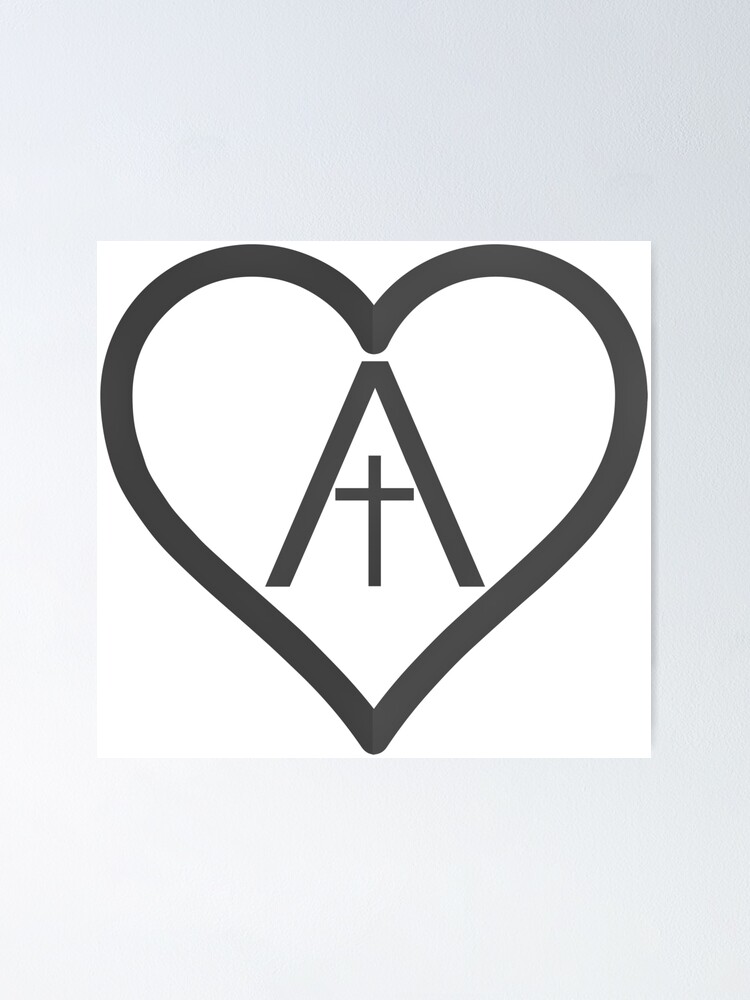 "Agape Heart" Poster by 309series | Redbubble