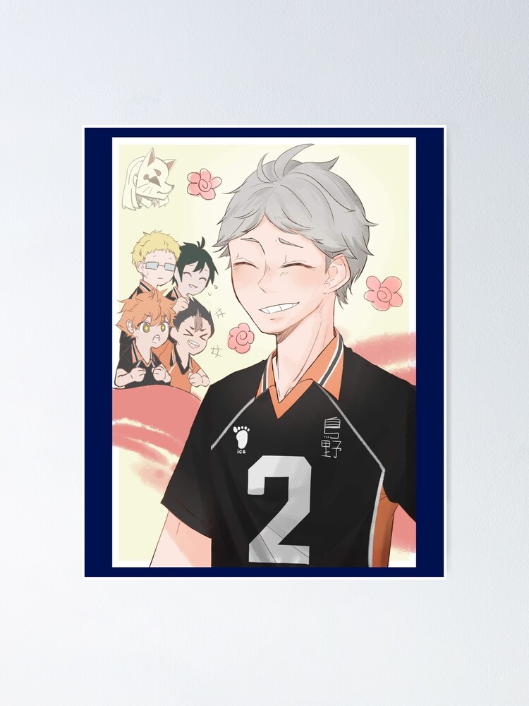 Póster «Sugawara Koushi 13 Haikyuu Anime, Graphics Japan Anime Haikyuu ...