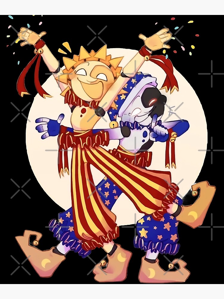 "Sundrop And Moondrop Fnaf Security Breach" Poster by AstridHawkins ...