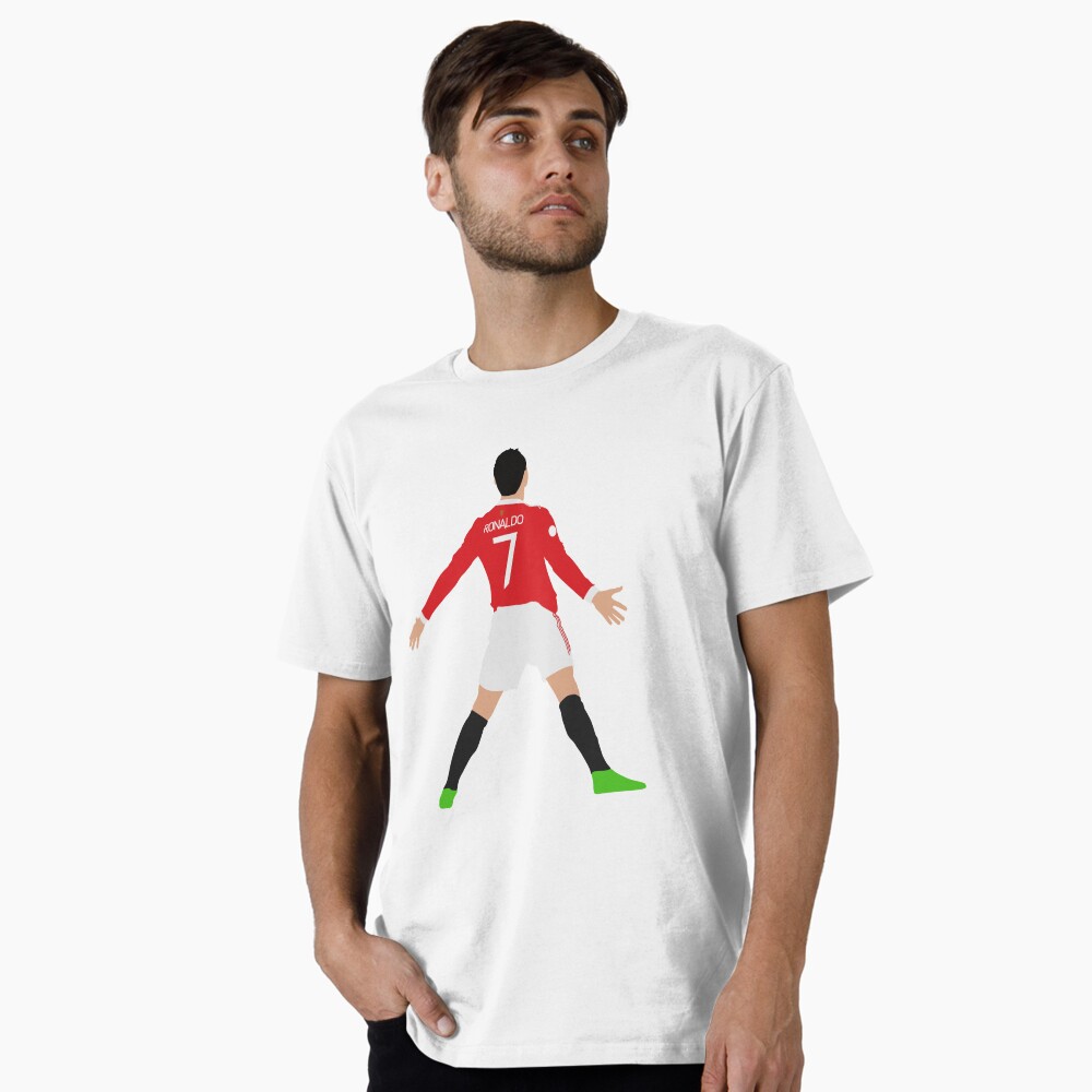 "Cristiano Ronaldo Celebration Block Art SIUUUU" Sticker for Sale by ...
