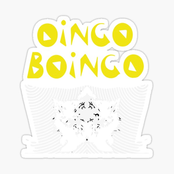 "Oingo Boingo" Sticker by vliners | Redbubble