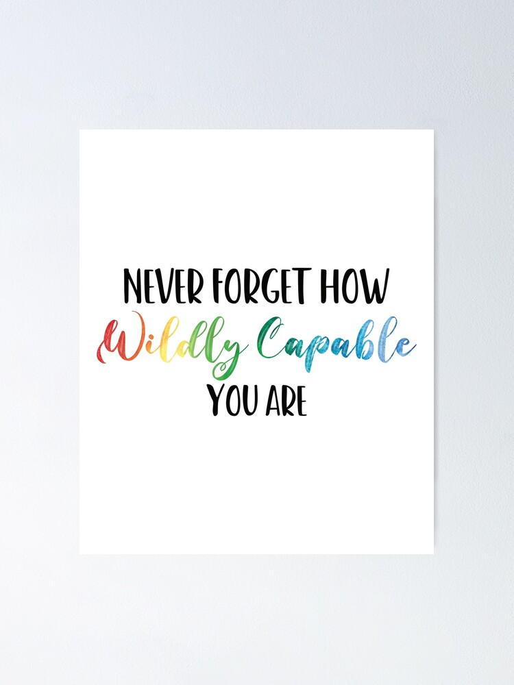 "Never Forget How Wildly Capable You Are, Vinyl, Self Love, Aesthetic ...