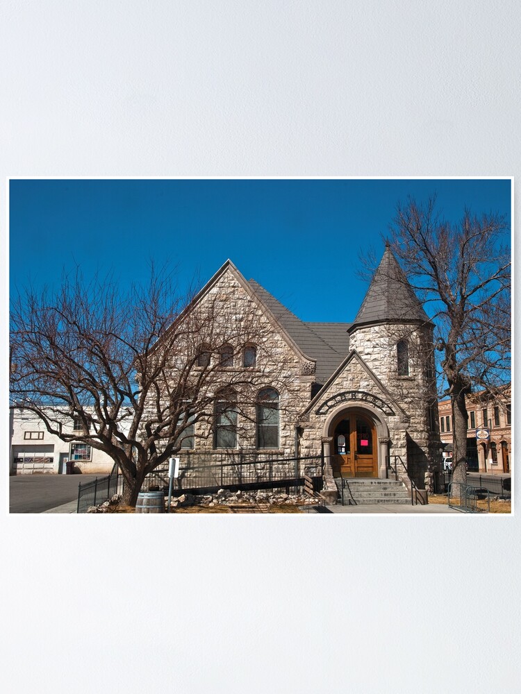 "The Dillon Public Library, Dillon, Montana, USA" Poster by mtbearded1 ...