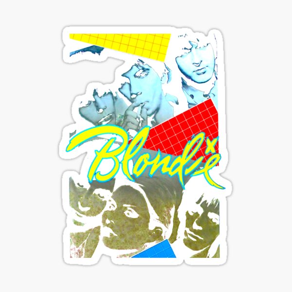 "blondie band 1980s best trending" Sticker for Sale by michellexkl00 ...