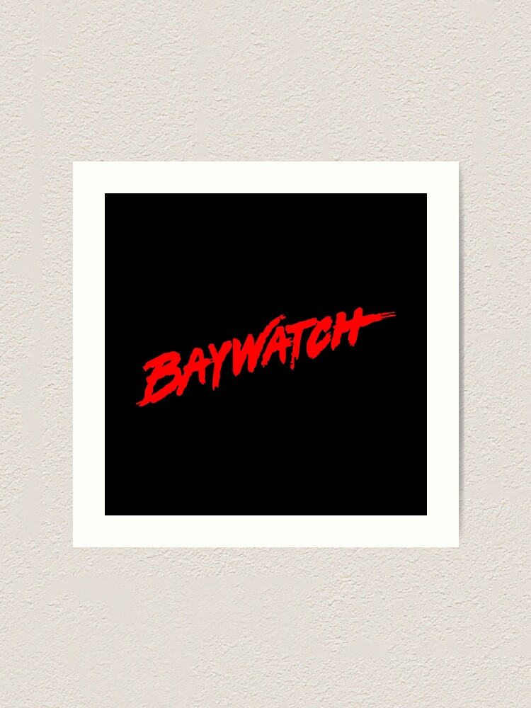 "BAYWATCH-LOGO" Art Print for Sale by RicardOrn55 | Redbubble