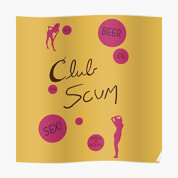 "Club Scum Poster (from Hobgoblins)" Poster for Sale by MovieFunTime ...