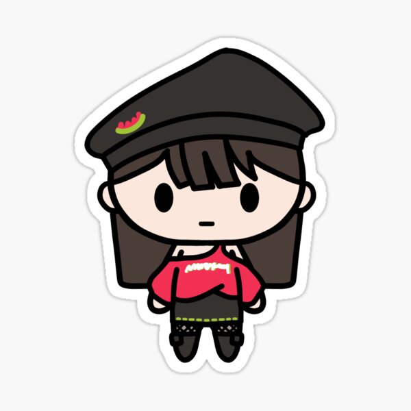 "smol Fashion Rissa" Sticker by KayoticRissa | Redbubble