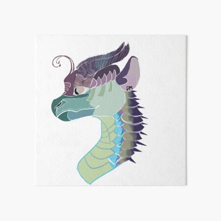 "Blue - WOF Wings of Fire" Art Board Print by DinoDel16 | Redbubble