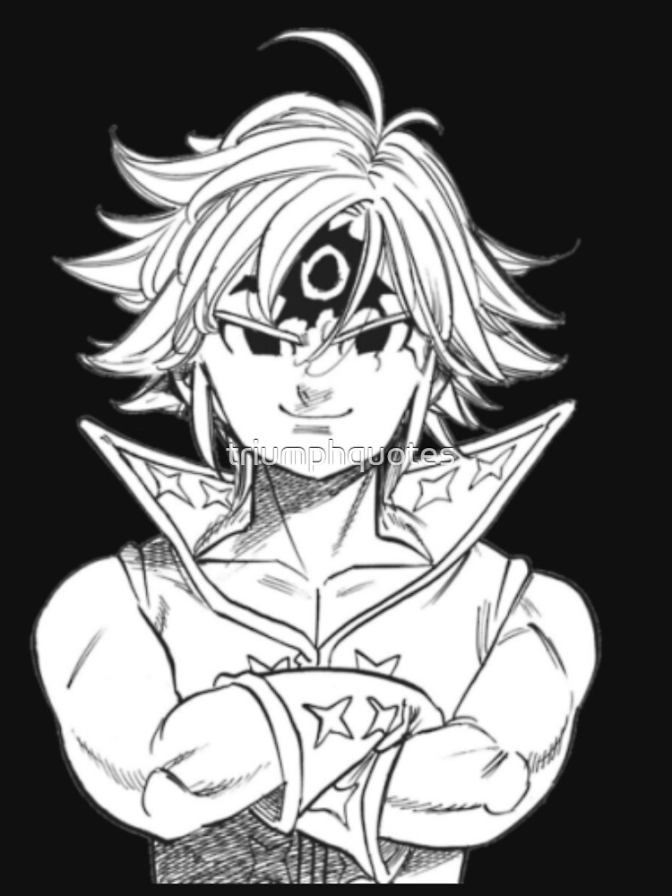 "Meliodas Leader of the 10 Commandments, Seven Deadly Sins" T-shirt by ...