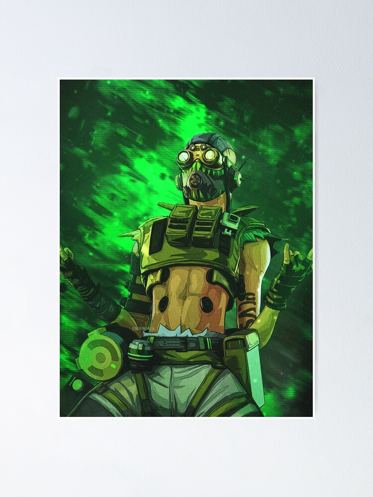 "Octane Apex Legends" Poster for Sale by Seodalmi | Redbubble