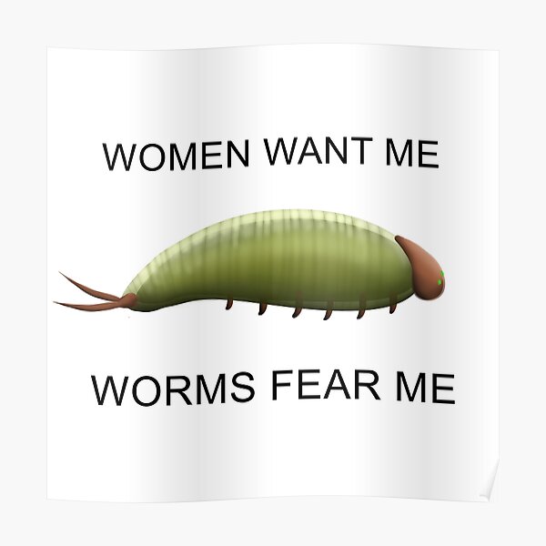 "Destiny 2 hive worm women want me worms fear me design" Poster by ...