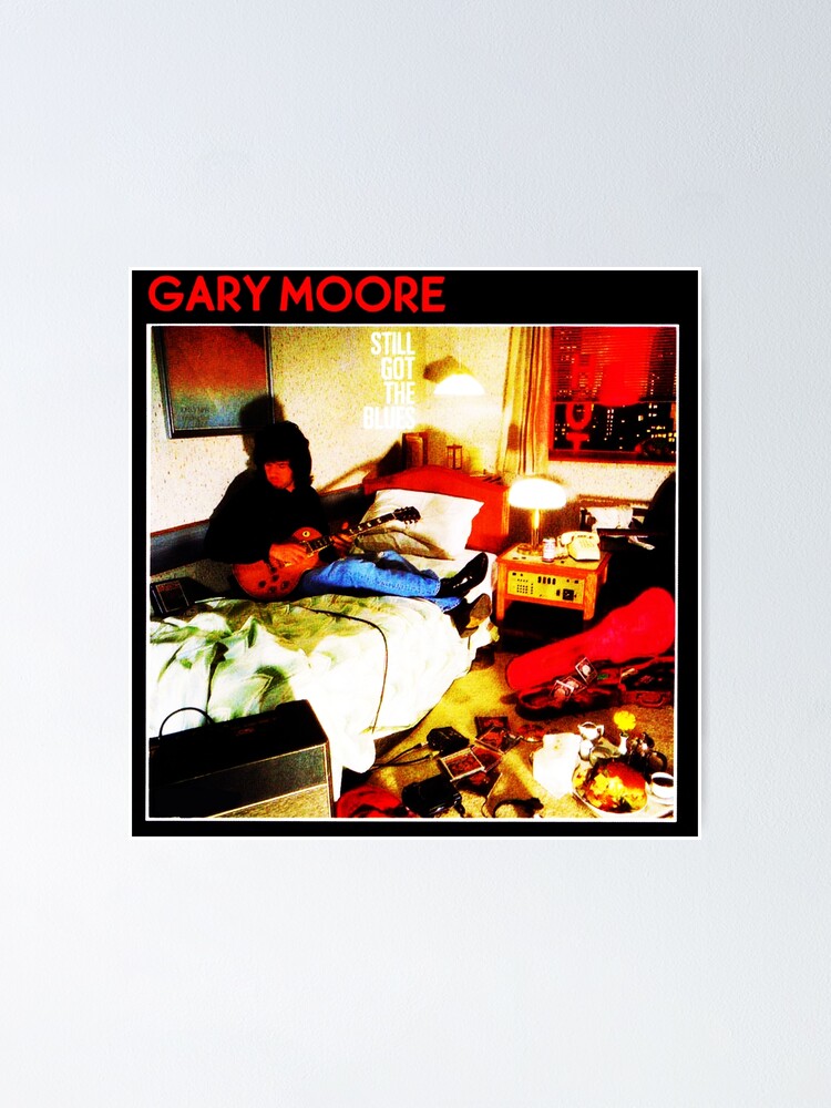 "Gary Moore - Logo Poster" Poster for Sale by ashawell | Redbubble
