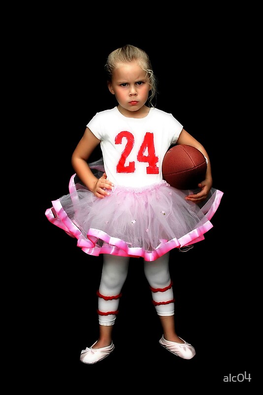 "Quarterback Princess" by alc04 | Redbubble