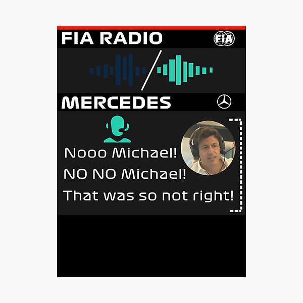 "Toto face Radio with Michael during Abu Dhabi GP 2021 "No Michael, no ...