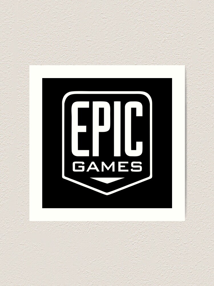 "Epic Games - LOGO" Art Print for Sale by JamesPoole710 | Redbubble