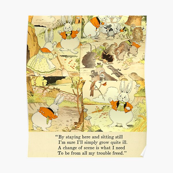 "Peter Rabbit Lovers" Poster for Sale by Punitha966 | Redbubble