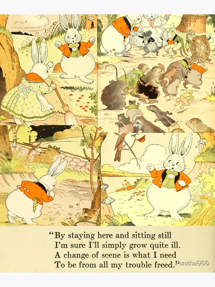 "Peter Rabbit Lovers" Sticker by Punitha966 | Redbubble