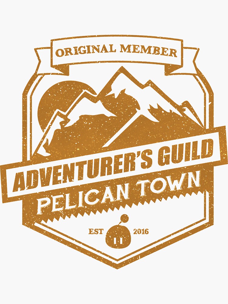 "Adventurer's guild classic t shirt" Sticker for Sale by antwoinle5256 ...