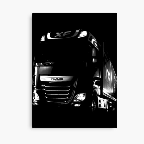 "DAF, DAF Truck, DAF XF " Canvas Print for Sale by JosephGar89101 ...