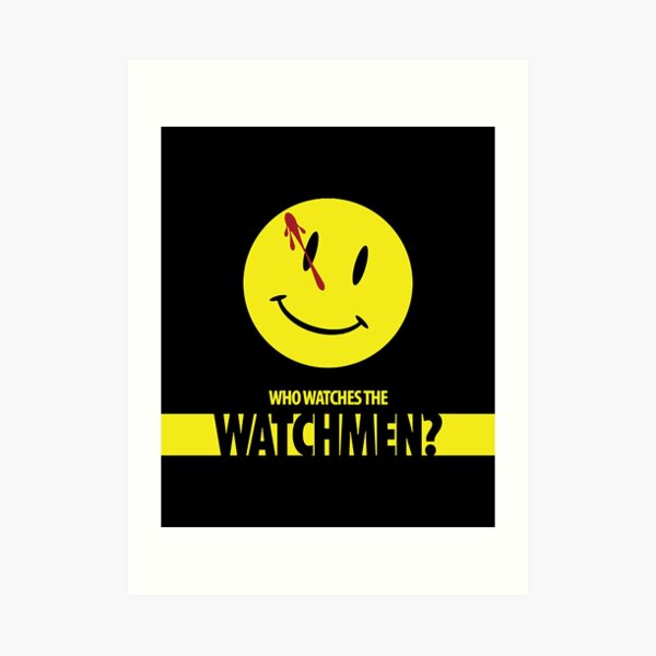"Watchmen Smiley Face" Art Print for Sale by KilianMiranda | Redbubble