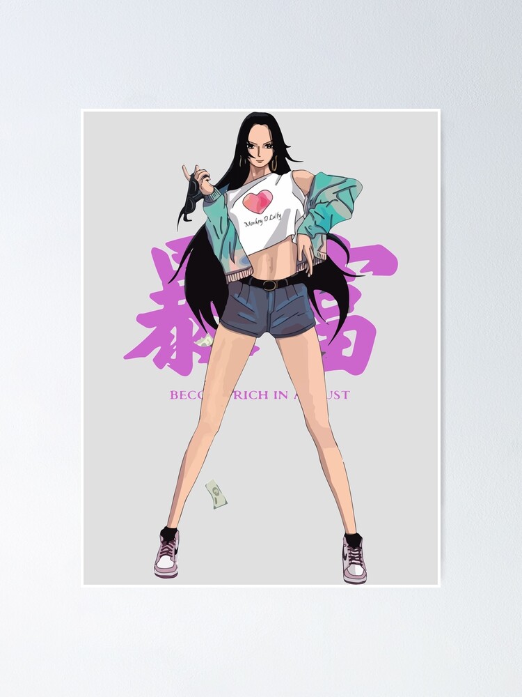 Boa Hancock Poster For Sale By Mallorytrevino Redbubble