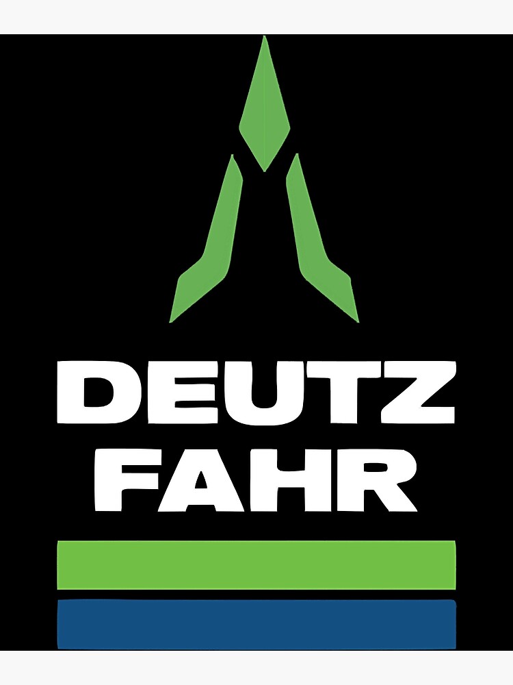"Deutz Fahr Logo Merchandise" Poster von BenardWeign | Redbubble