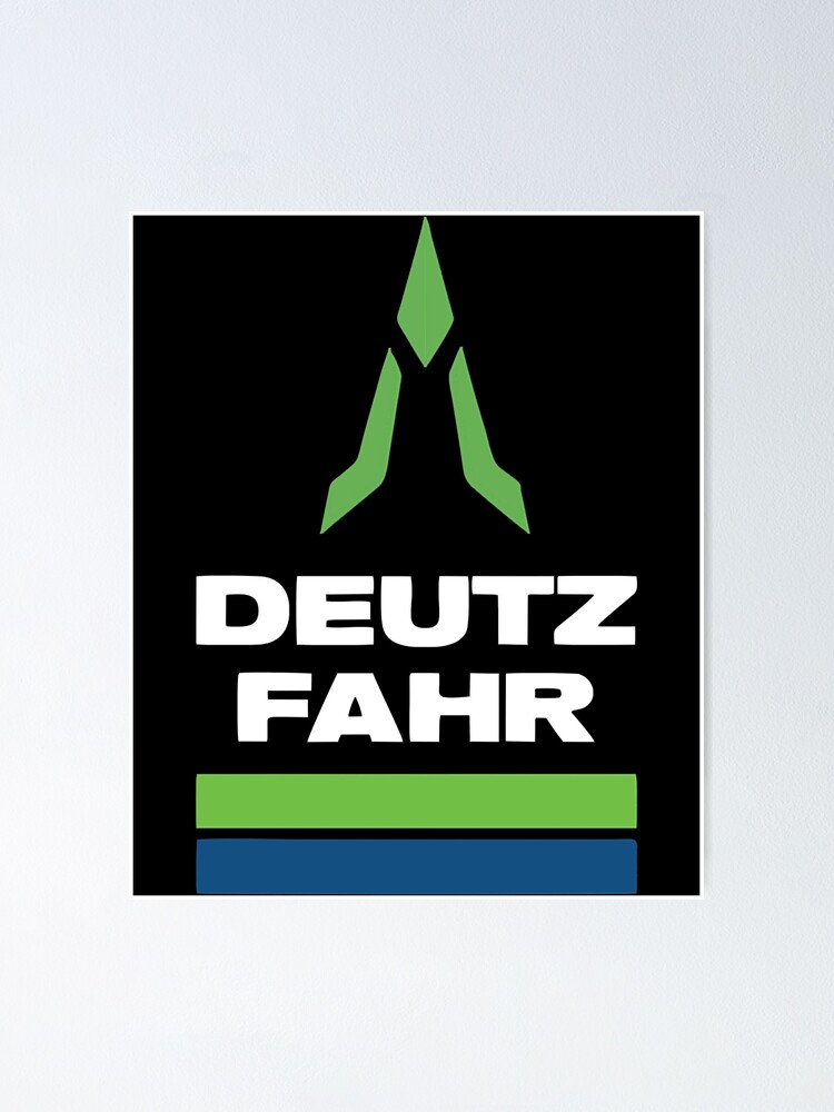 "Deutz Fahr Logo Merchandise" Poster von BenardWeign | Redbubble