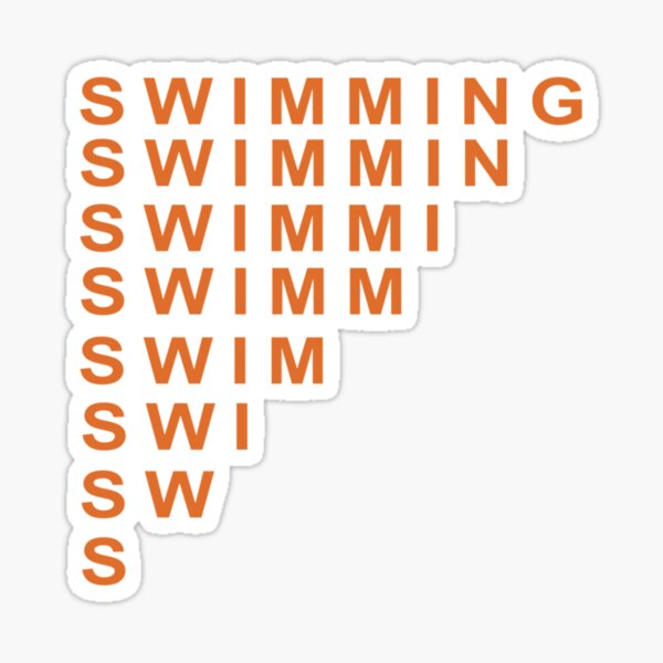 "Mac Miller Swimming Wave Singer Fan Music Rapper" Sticker by ...